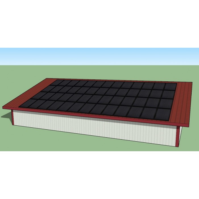 IronRidge XR Flush Mount Racking Kit for 52 Solar Panels, 4×13 Portrait ...