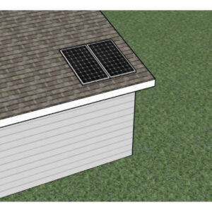 IronRidge XR Flush Mount Racking Kit for 24 Solar Panels, 3×8 Portrait ...